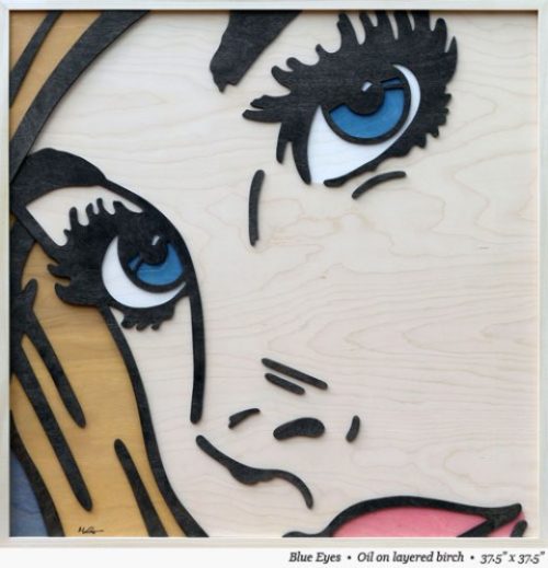 Pop On Wood.Akeem K. Duncan.