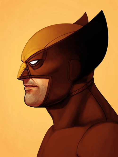 Mike Mitchell. |x| Mondo Gallery | Marvel.Quiet Lunch
