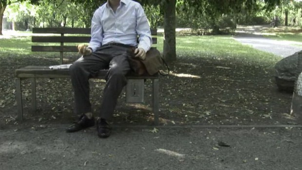 Fabian Brunsing. | Pay & Sit: The Private Bench.Quiet Lunch