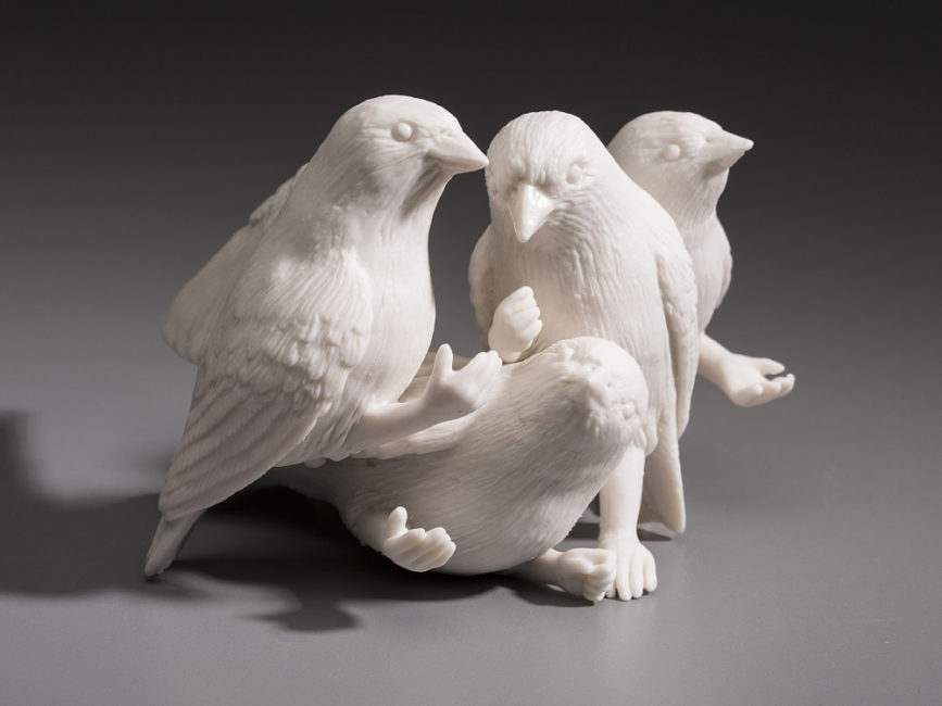 Broken Porcelain. | Kate MacDowell. Quiet Lunch