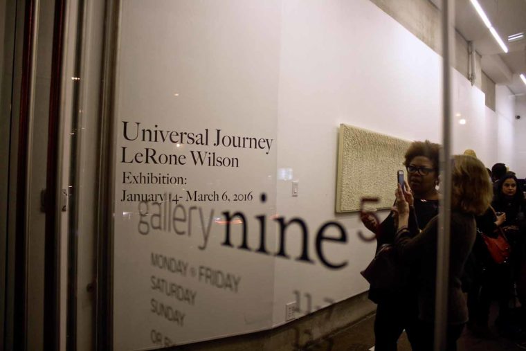 Lerone Wilson. | Universal Journey at gallery nine5.Quiet Lunch