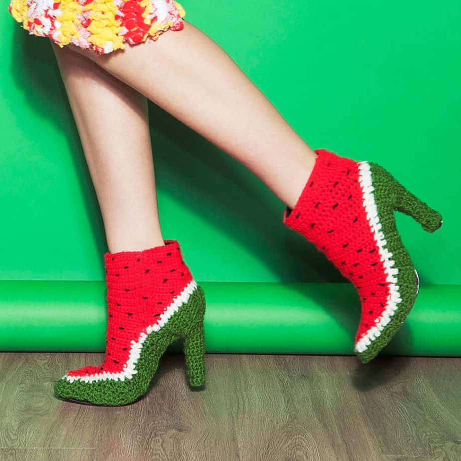 Fruity Booties and Healthy Heels. | Fruit Punch.Quiet Lunch