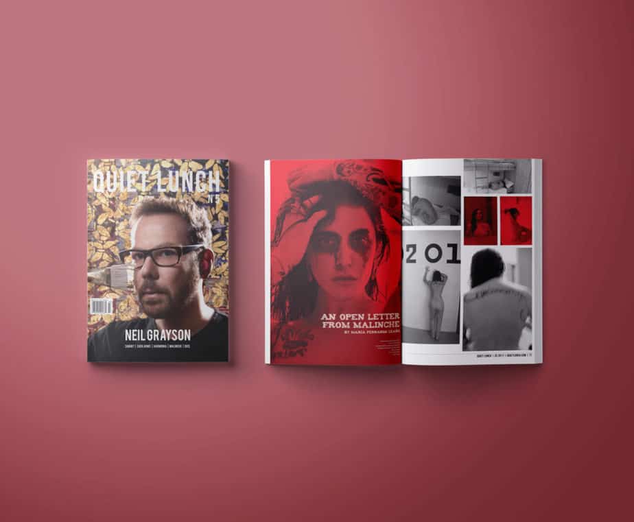 Quiet Lunch. | Book N°5. | Neil Grayson. | Quiet Lunch.