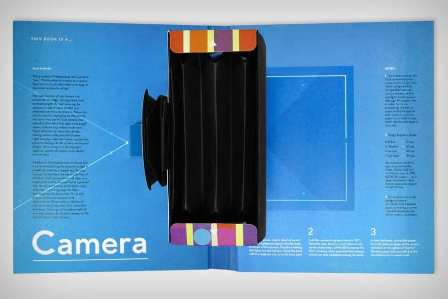 Open This Book and Say Cheese. | LITERALLY, This Book is a Camera.Bim Star