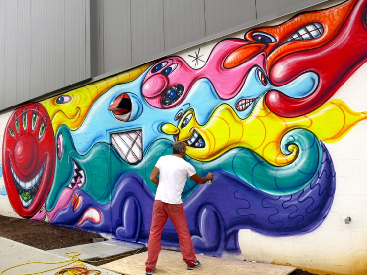 Kenny Scharf and Malia Scharf Create Art for the MassesDanny Brody