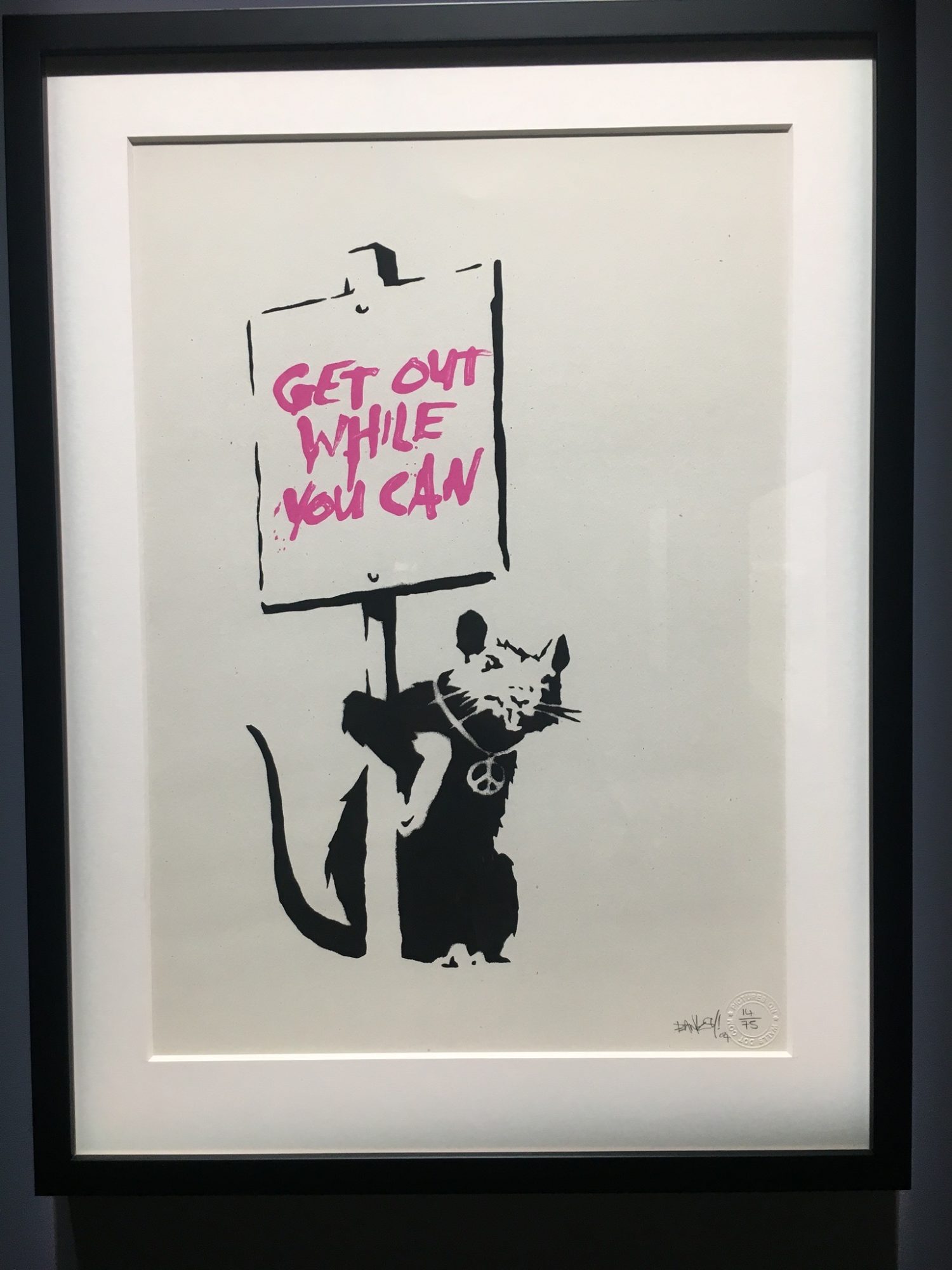 The Art of Bansky – An Unauthorized Exhibition – Miami 2018Eva Zanardi