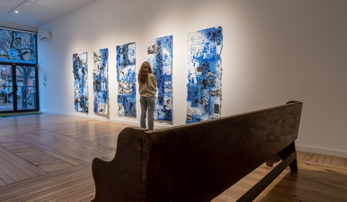 Adebunmi Gbadebo Displays Remains at Claire Oliver. | Akeem K. Duncan.